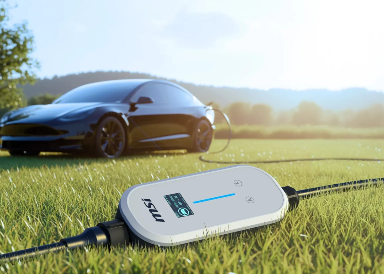 MSI Introduces EZgo Portable EV Charger With 9.6 kW Output and Dual ...