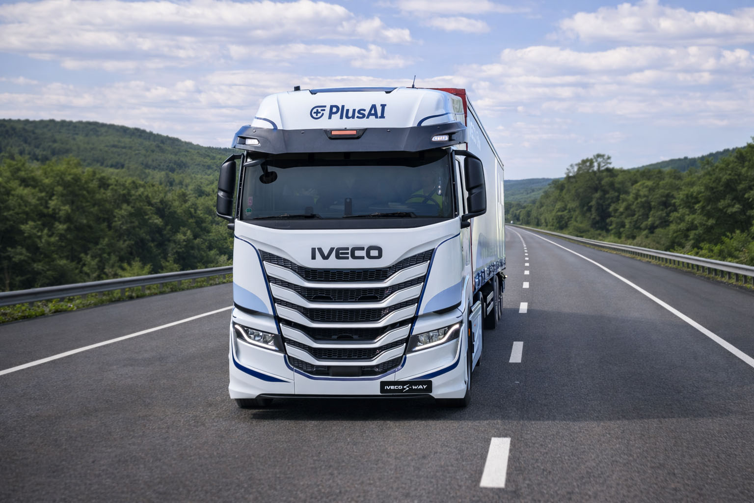 IVECO and PlusAI Plan Level 4 Autonomous Truck Trials in Southern Europe
