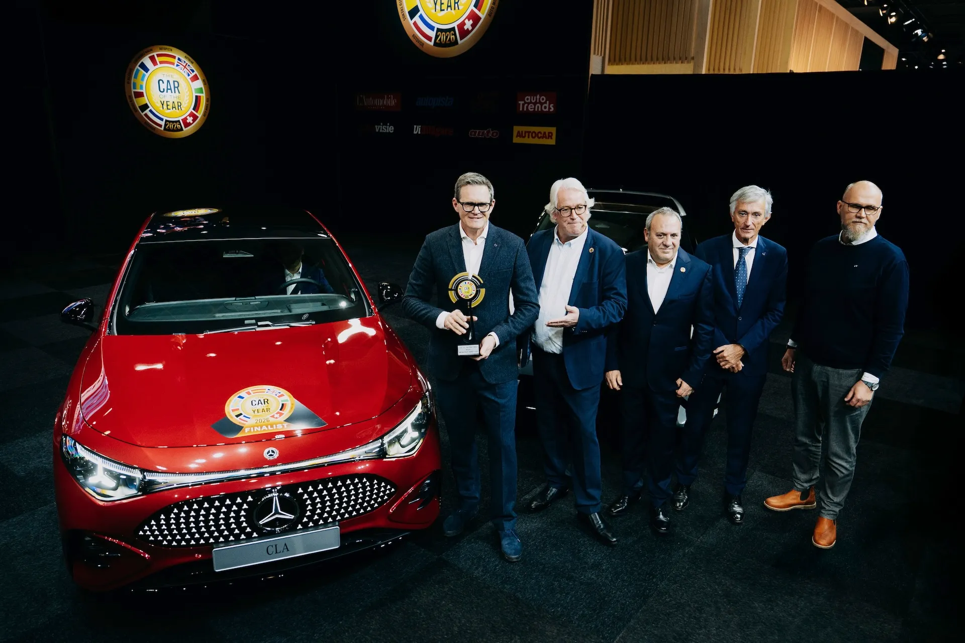 Mercedes-Benz CLA Named European Car of the Year 2026 at Brussels Motor ...