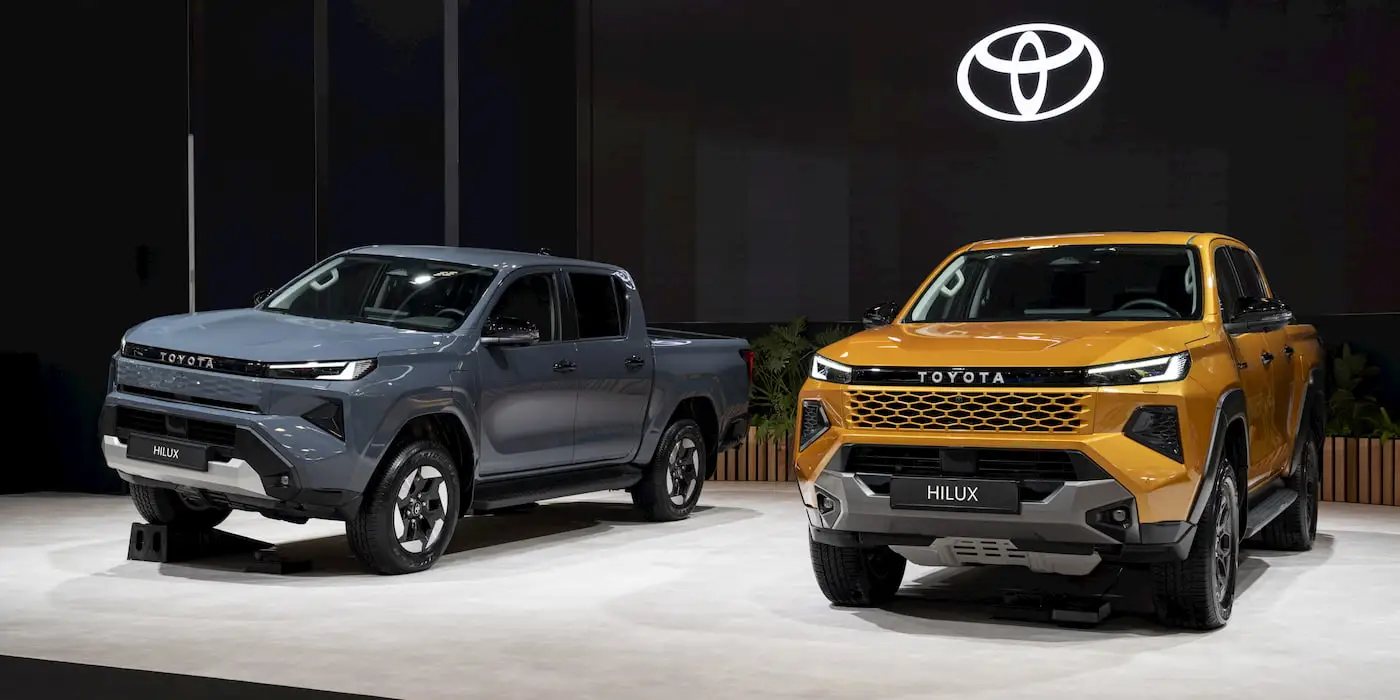 Toyota Debuts All-Electric Hilux Pickup in Europe at Brussels Motor Show