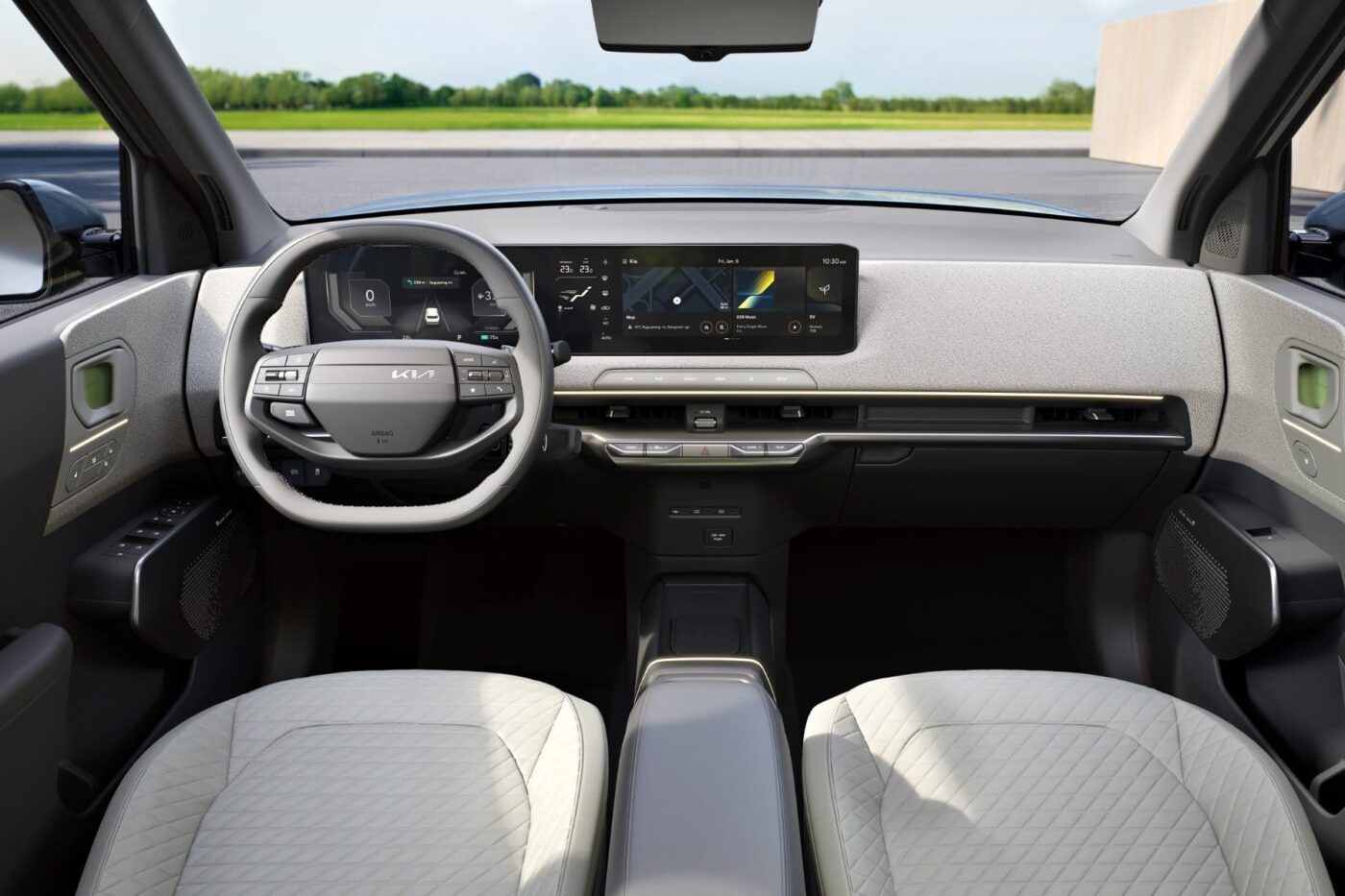 Kia Unveils Entry-Level EV2 Compact SUV for Europe With Up to 448 km Range