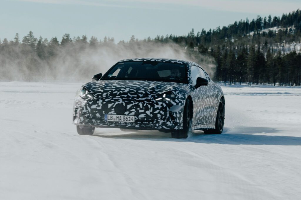 Mercedes-AMG Launches Final Winter Testing For Electric GT 4-Door Coupé ...